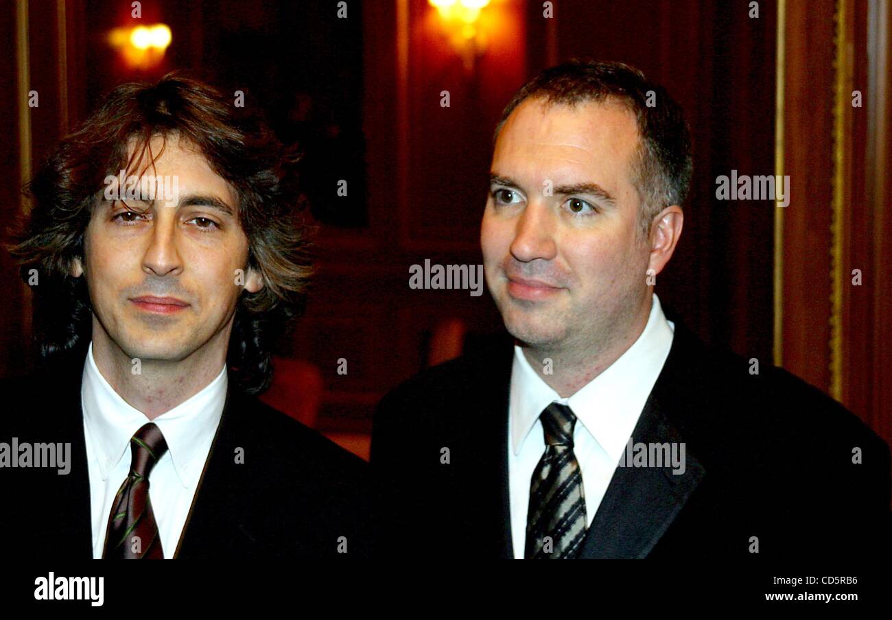 Mar. 8, 2003 - New York, New York, U.S. - ALEXANDER PAYNE JIM TAYLOR ...