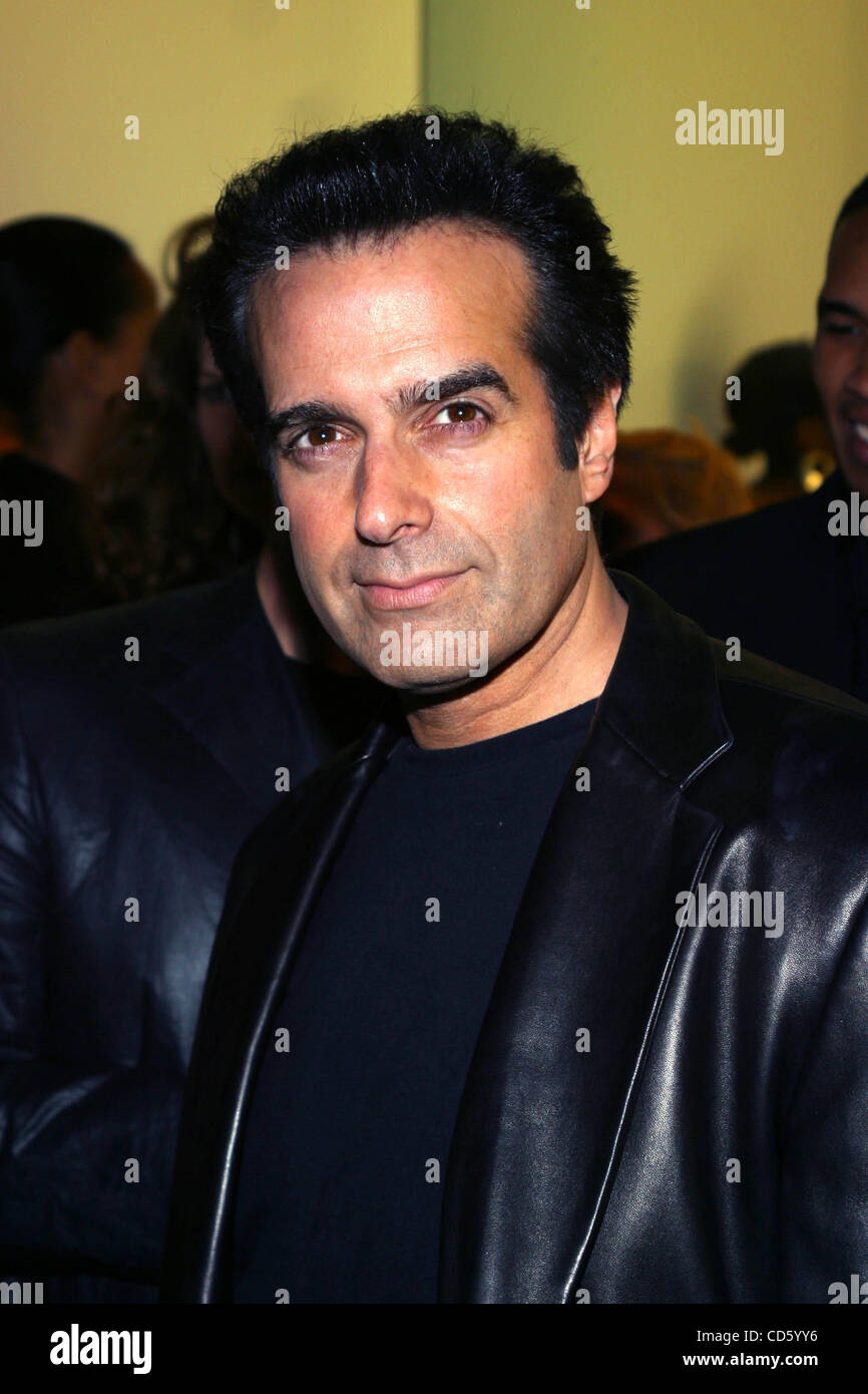 June 5, 2003 - New York, New York, U.S. - K31027RM.DAVID COPPERFIELD ON ...