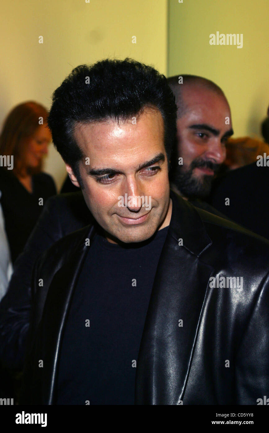 June 5, 2003 - New York, New York, U.S. - K31027RM.DAVID COPPERFIELD ON ...