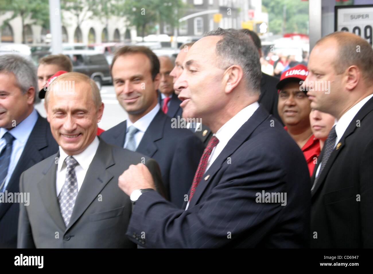 Sept. 26, 2003 - New York, New York, U.S. - K33082RM.SENATOR CHUCK ...