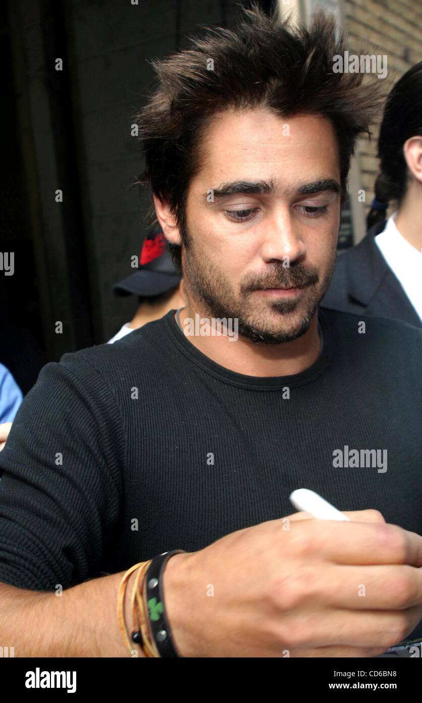 Aug. 6, 2003 - New York, New York, U.S. - K32151RM. SD08/06/2003..COLIN ...