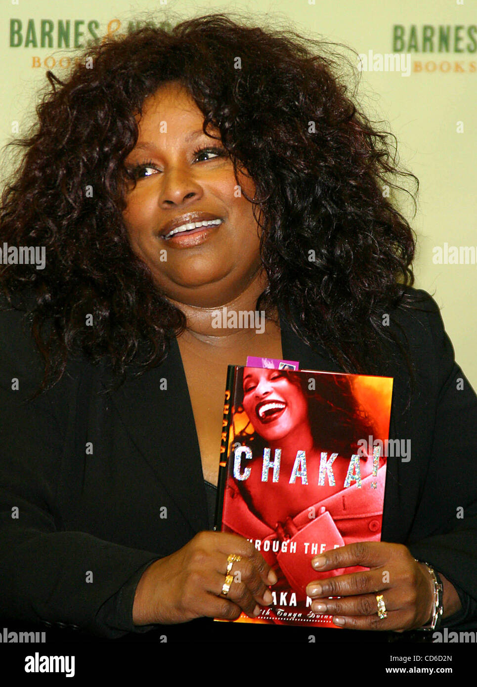 Oct. 15, 2003 - New York, New York, U.S. - K33471RM.CHAKA KHAN BOOK ...