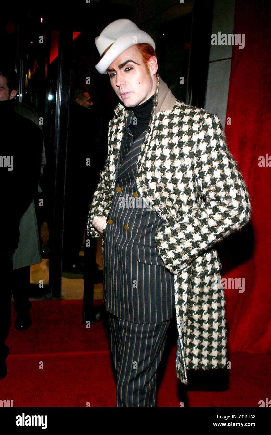 Dec. 2, 2003 - New York, New York, U.S. - K34401RM.AFTER PARTY FOR THE ...