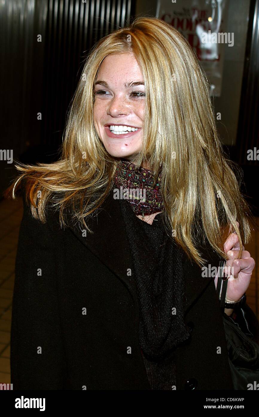 Jan. 12, 2004 - New York, New York, U.S. - K34892RM.THE GOODBYE GIRL ...