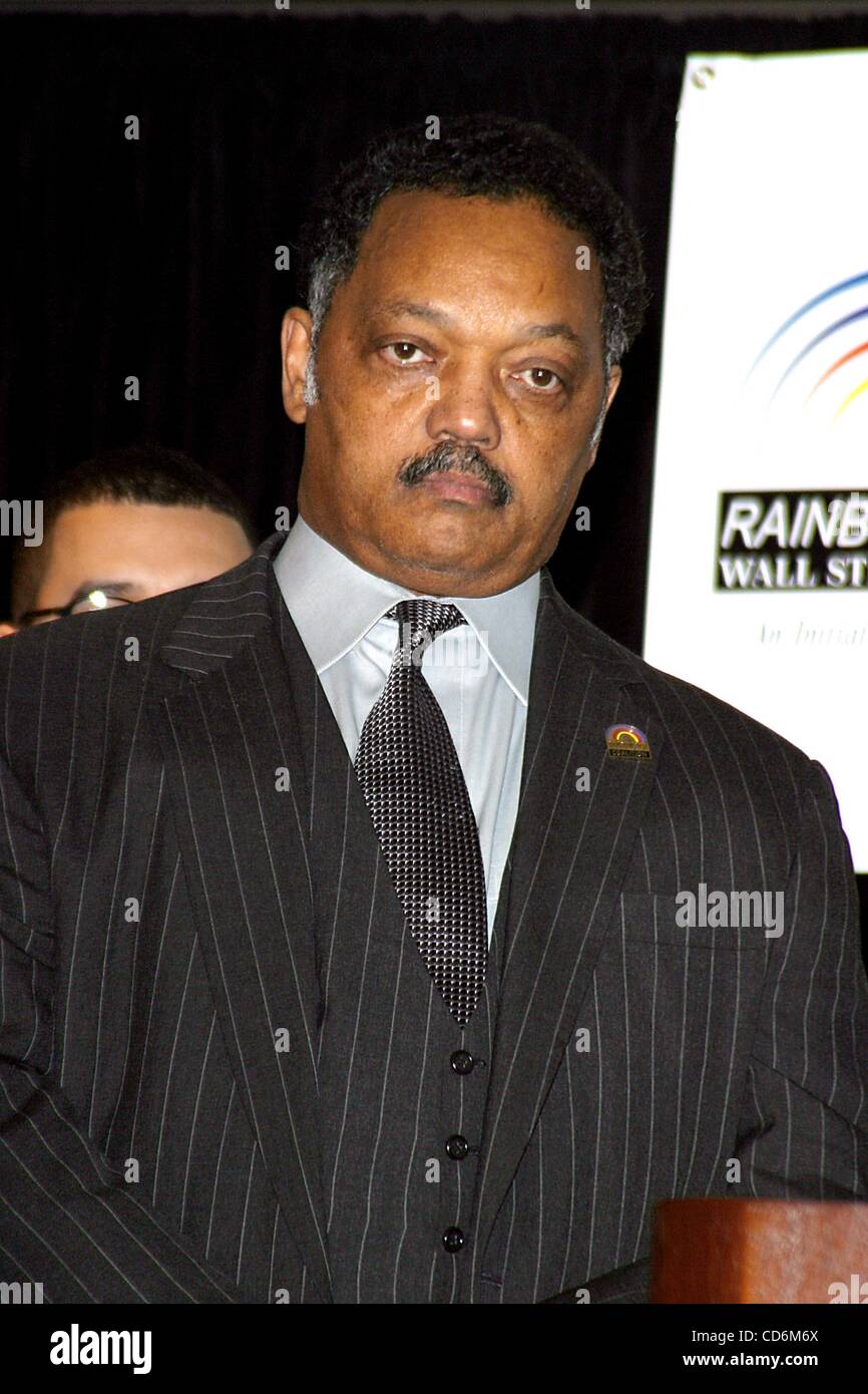 Jan. 13, 2004 - New York, New York, U.S. - K34911RM.REVEREND JESSE ...