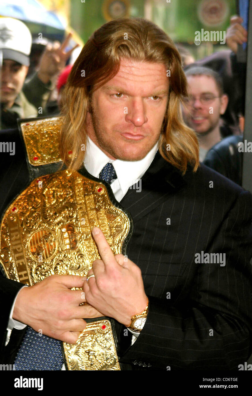Triple h hi-res stock photography and images - Alamy