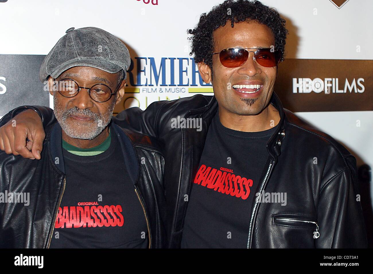 Melvin van peebles and mario van peebles hi-res stock photography and ...