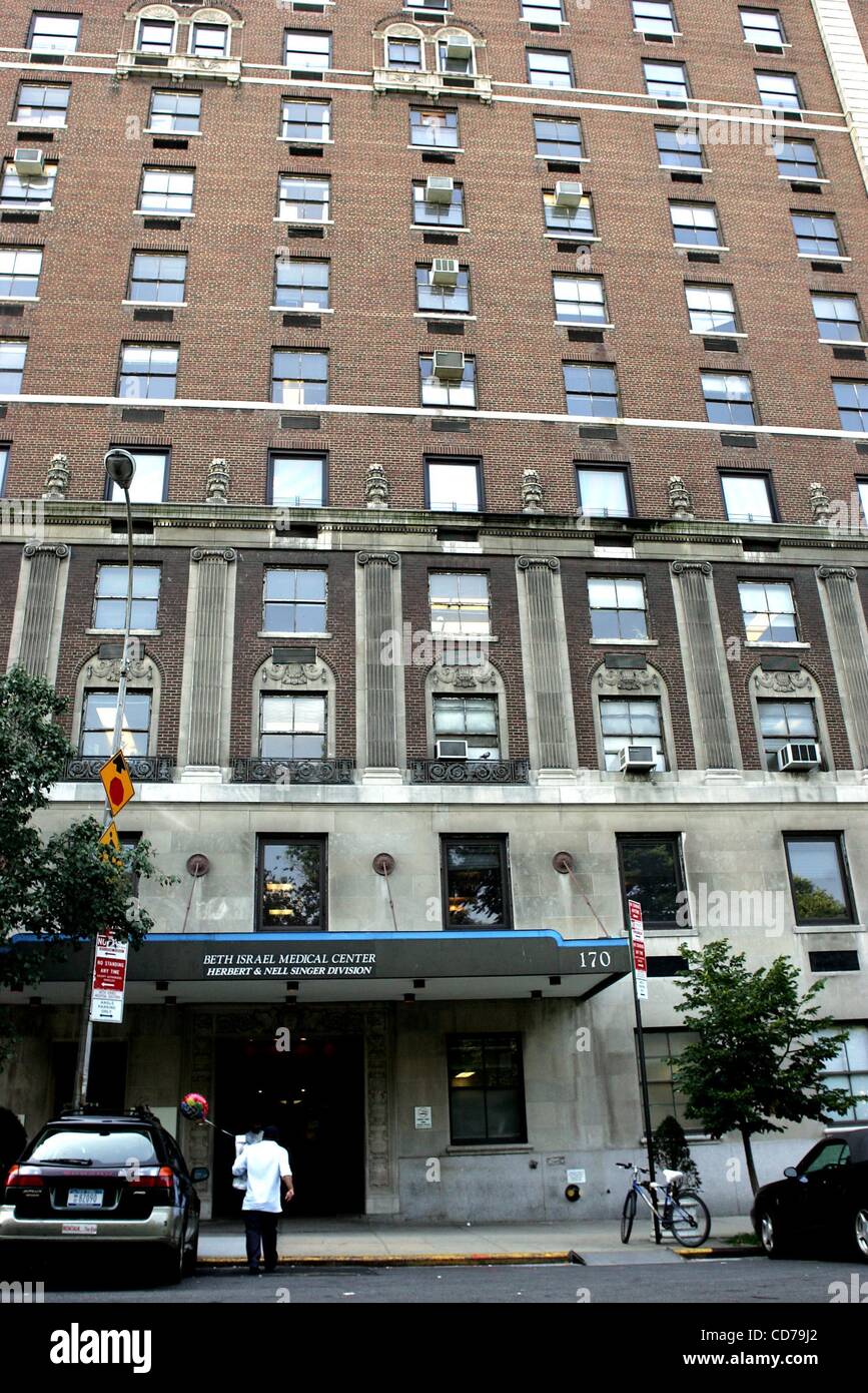 July 8, 2004 - New York, New York, U.S. - K38240RM.BETH ISREAL MEDICAL ...