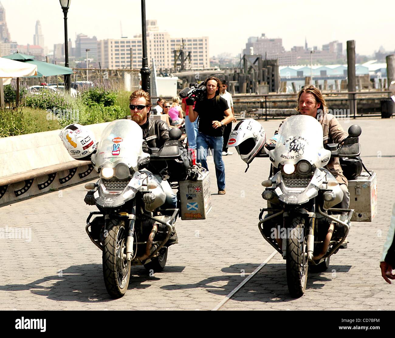 Ewan mcgregor motorcycle hi-res stock photography and images - Alamy