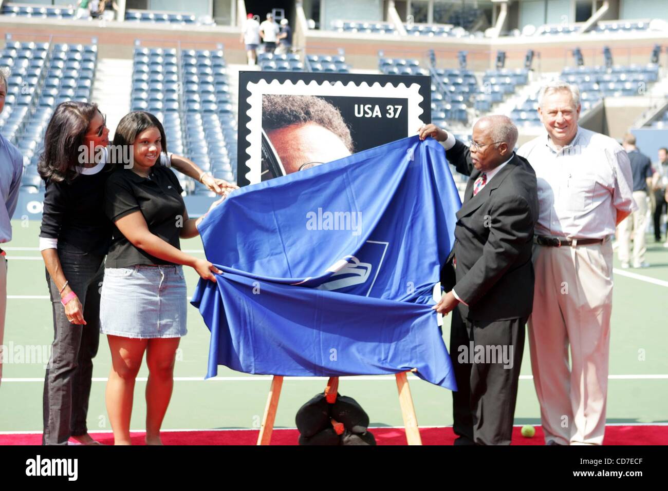 Aug. 28, 2004 - New York, New York, U.S. - K39020RM.ARTHUR ASHE ...