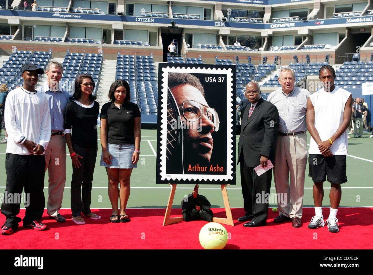 Aug. 28, 2004 - New York, New York, U.S. - K39020RM.ARTHUR ASHE ...