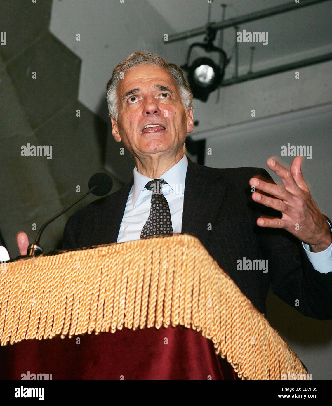 Nov. 1, 2004 - New York, New York, U.S. - K40221RM.RALPH NADER WITH A ...
