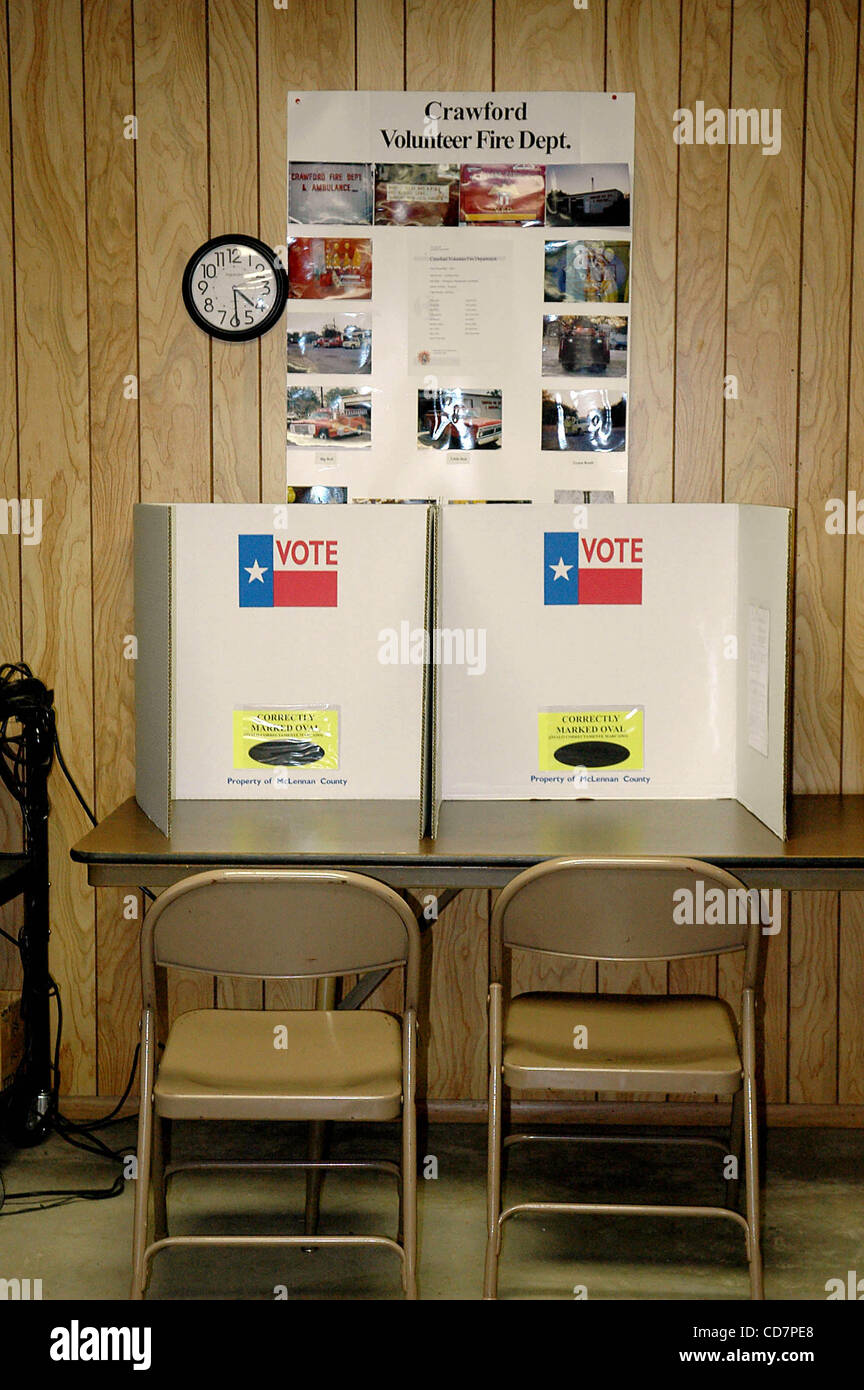 Texas vote booth hi-res stock photography and images - Alamy