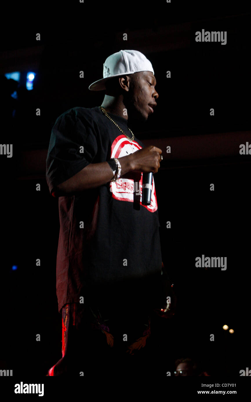 Dizzee Rascal performs at the 2008 Plug Awards at Terminal 5 in New ...