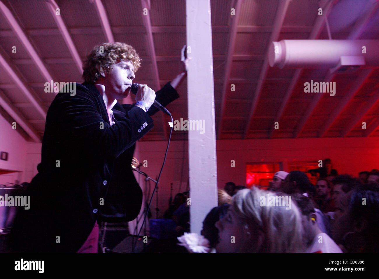 Chester French performing at Perez Hilton's One night in Austin at The ...