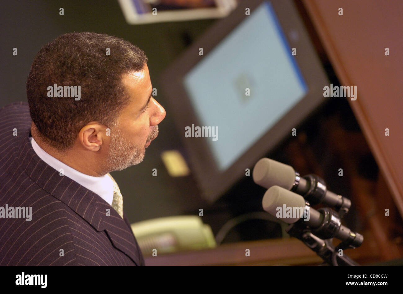 Governor David Paterson speaking at the inauguration. David A. Paterson ...
