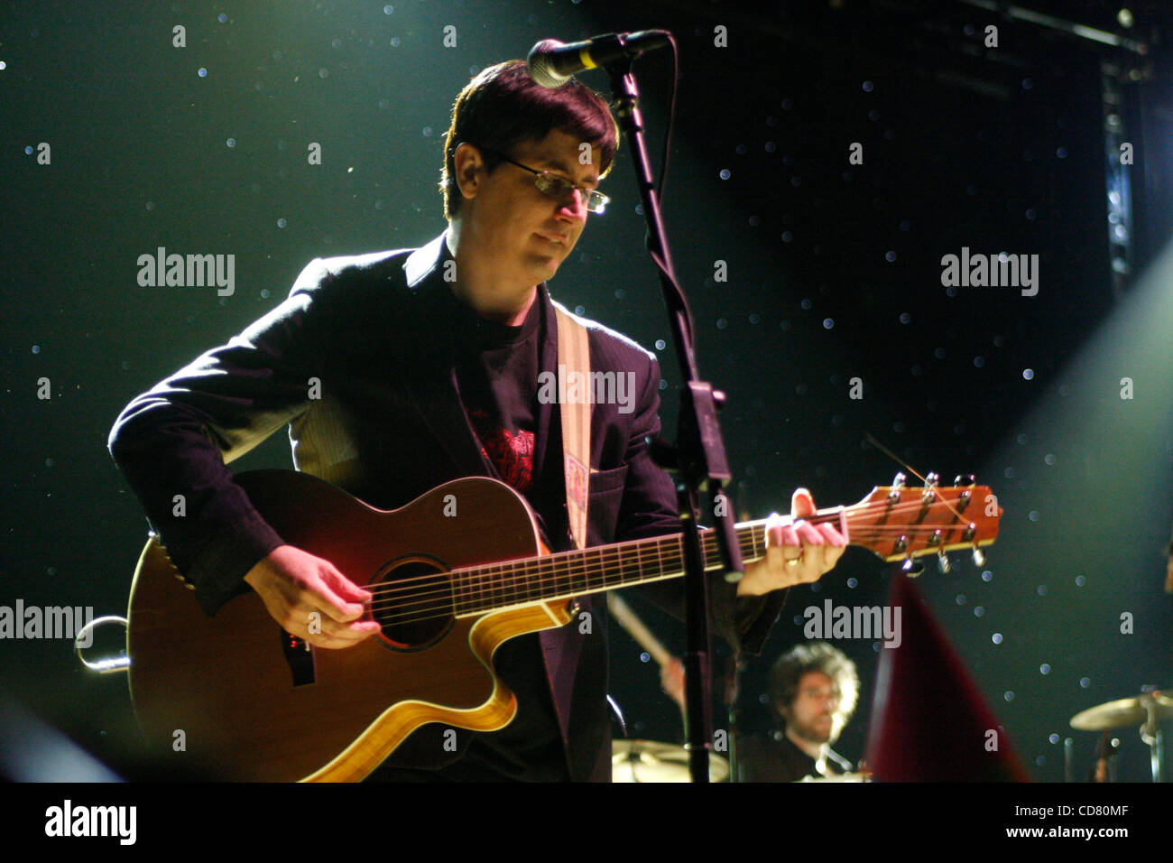 The Mountain Goats performing at Webster Hall on March 18,2008. John ...