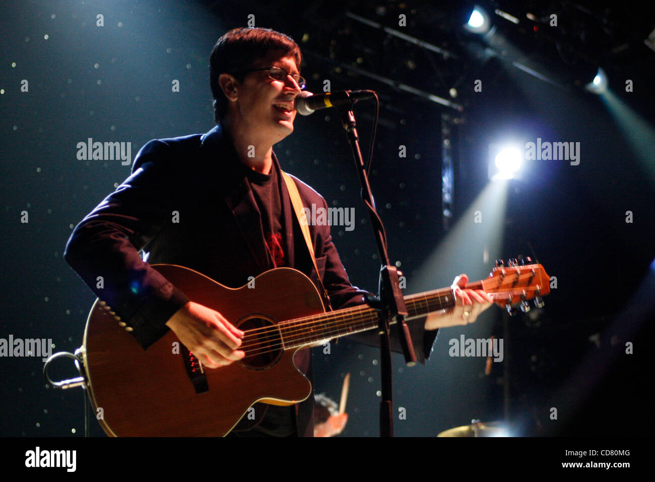 The Mountain Goats performing at Webster Hall on March 18,2008. John ...