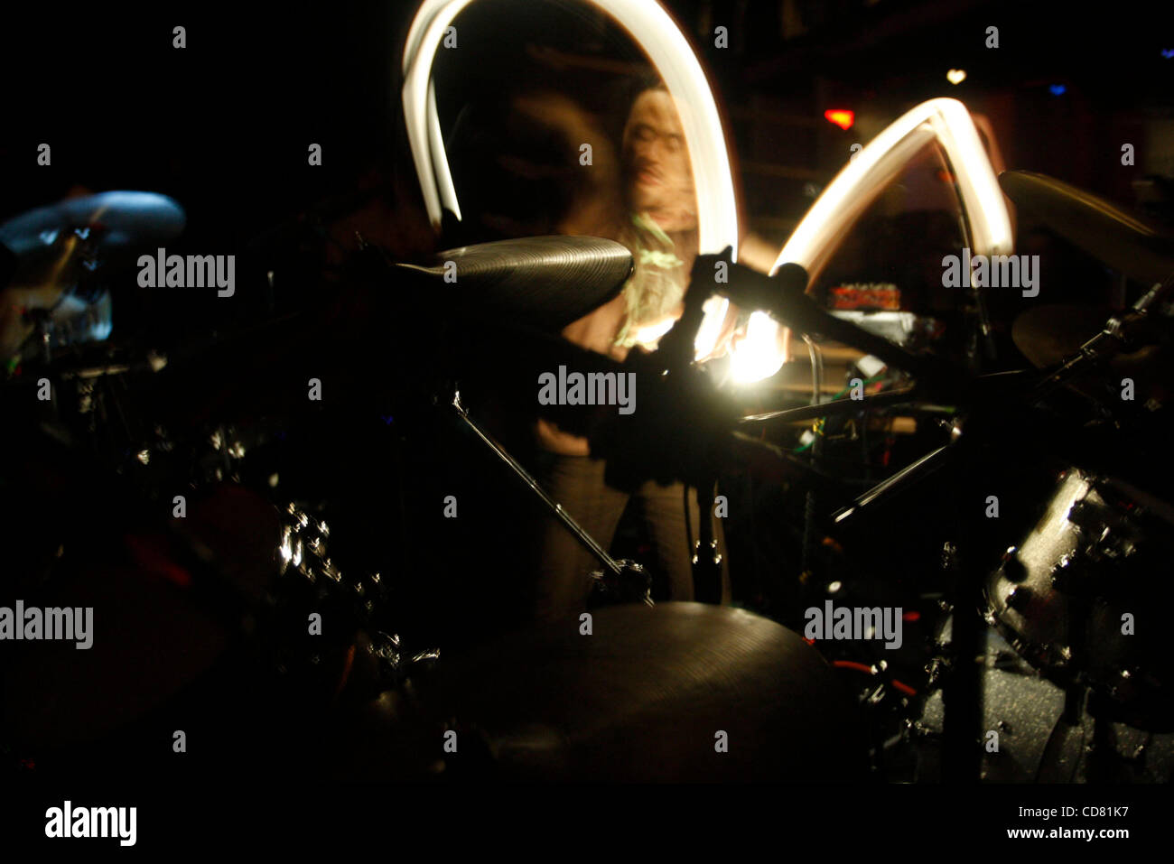 Boredoms performing at Terminal 5 on March 30, 2008. Yamantaka Eye real ...