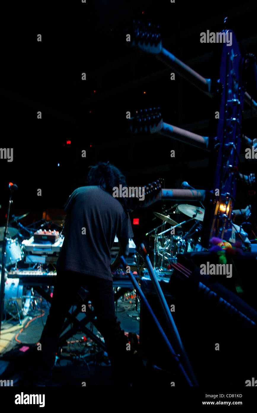 Boredoms performing at Terminal 5 on March 30, 2008. Yamantaka Eye real ...