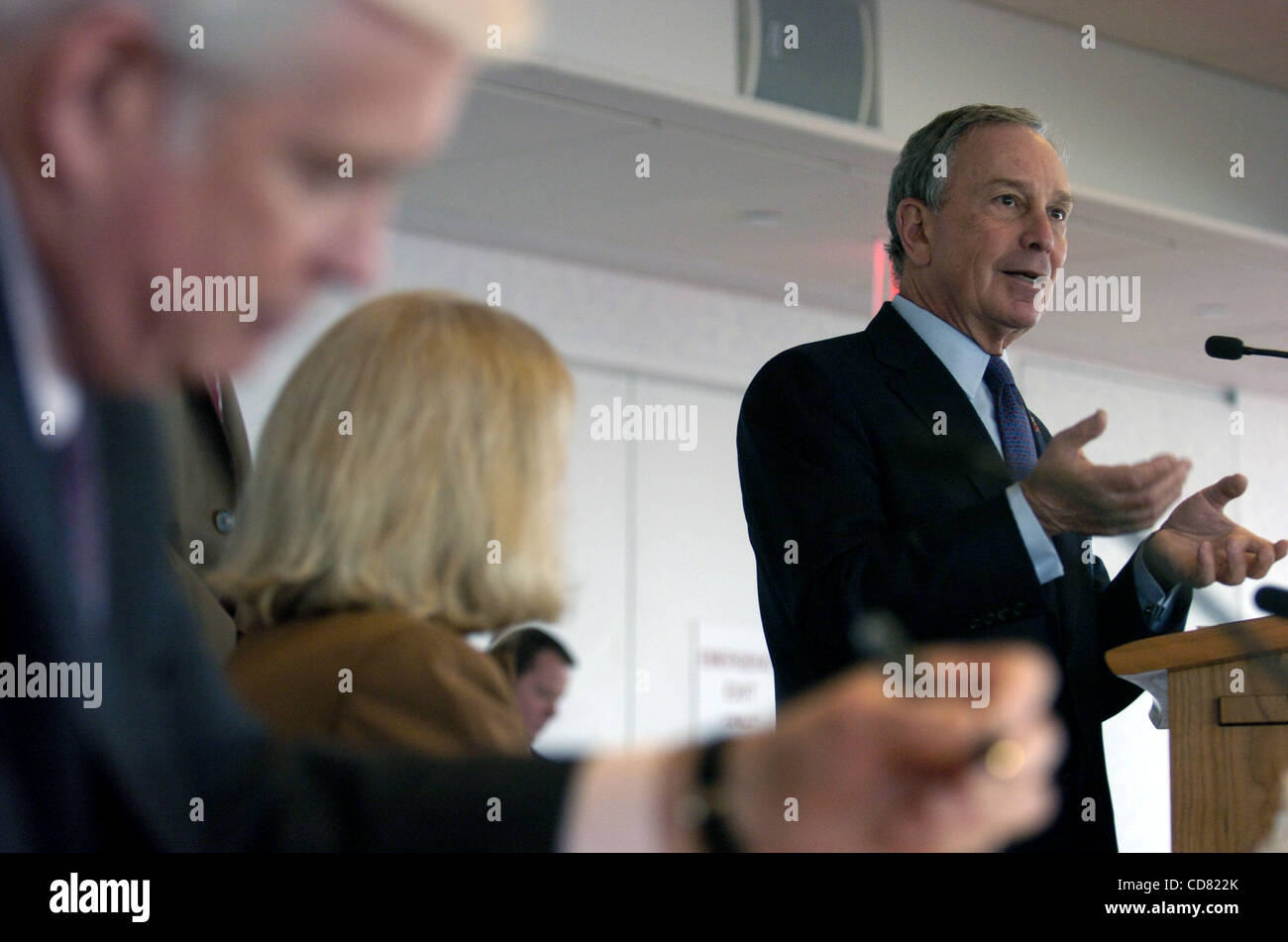 Mayor Michael Bloomberg speaks and takes questions at the Workshop on ...