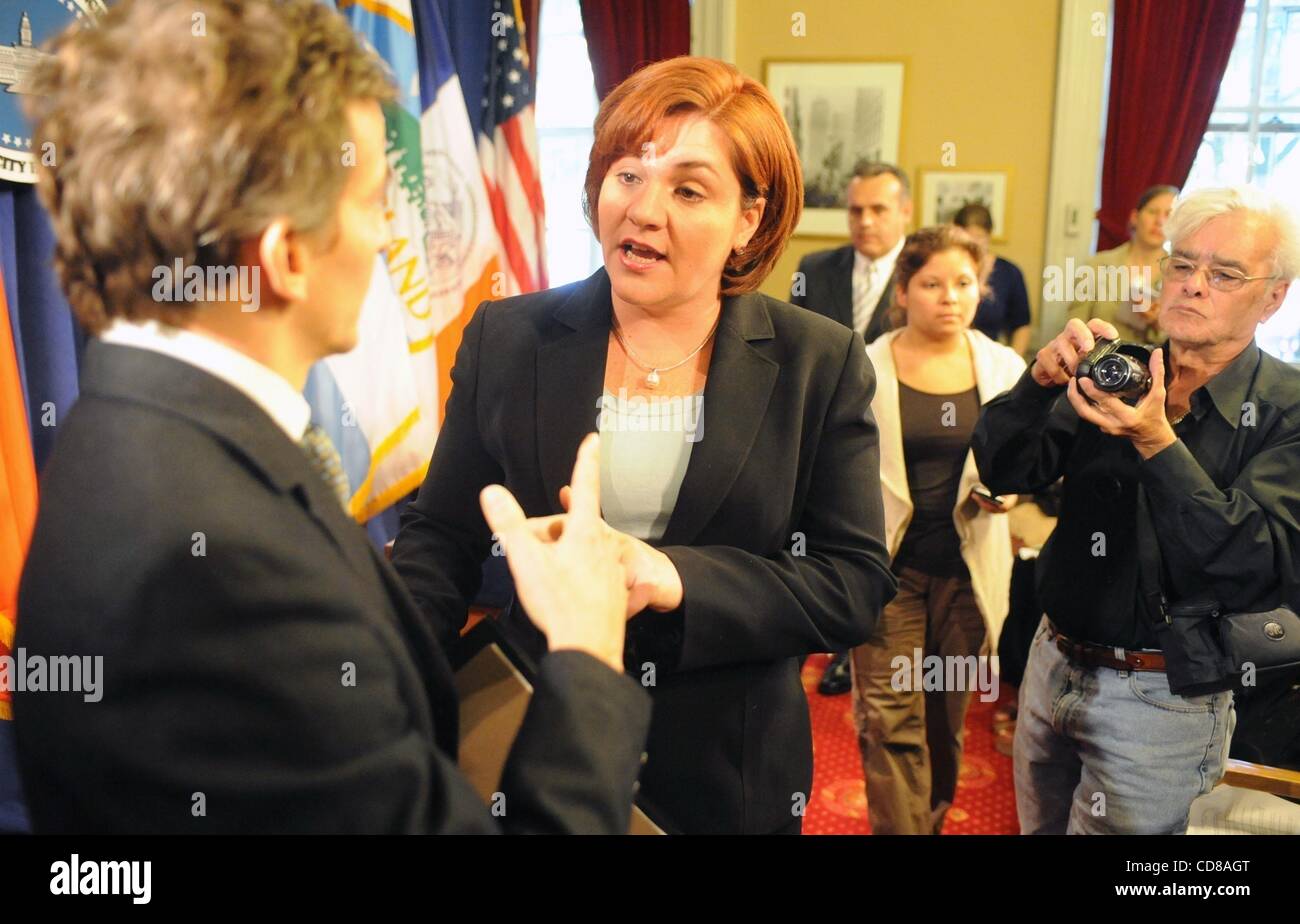 Oct 12, 2008 - Manhattan, New York, USA - City Council Speaker ...