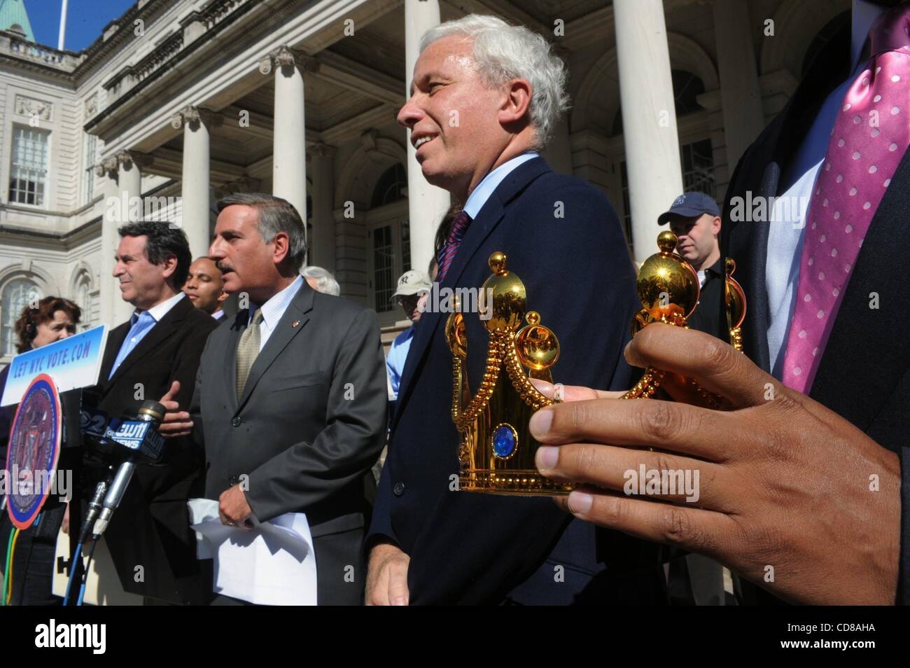 Oct 12, 2008 - Manhattan, New York, USA - City Council Member DAVID ...