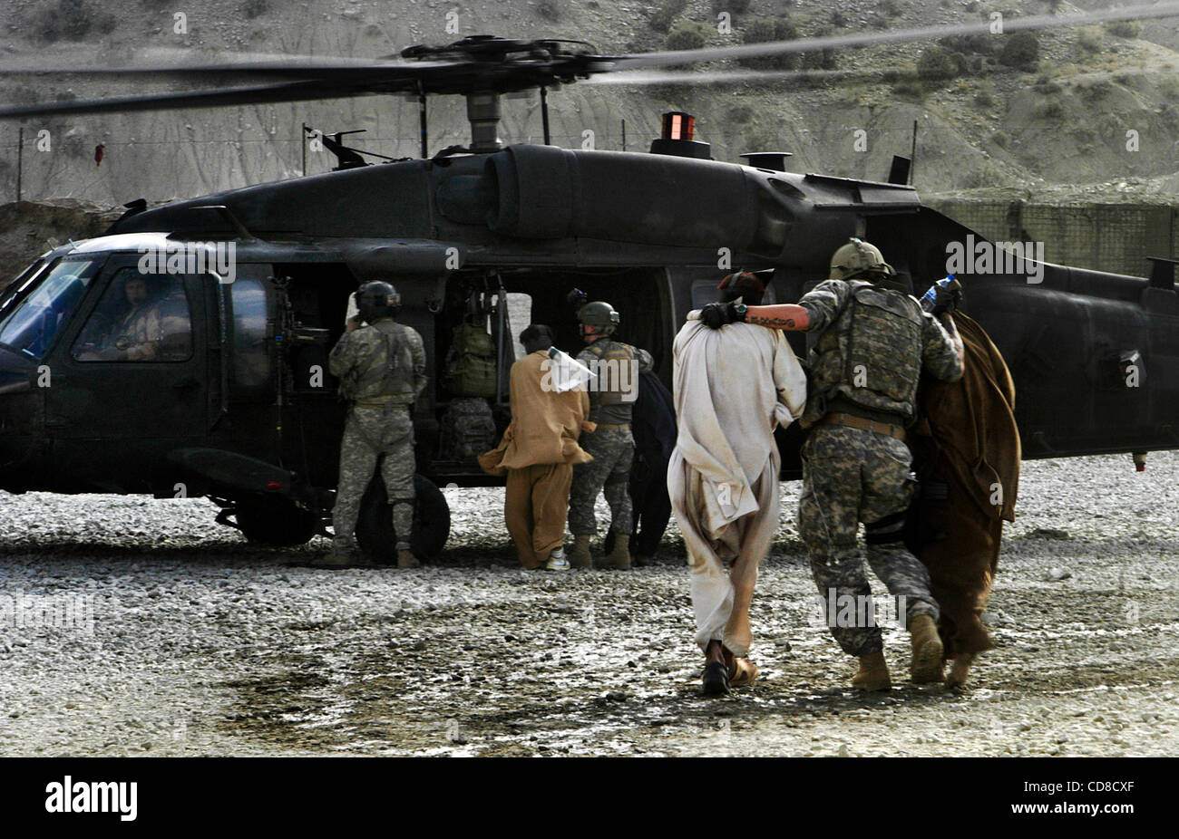 Oct 20, 2008 - Eastern Afghanistan - U.S. soldiers escort to an ...