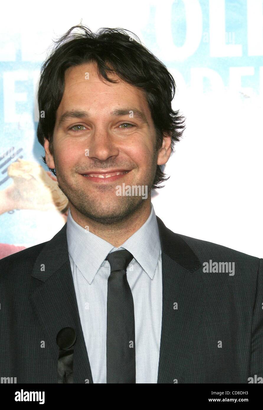 Oct 22, 2008 - Los Angeles, California, USA - Actor PAUL RUDD at the ...