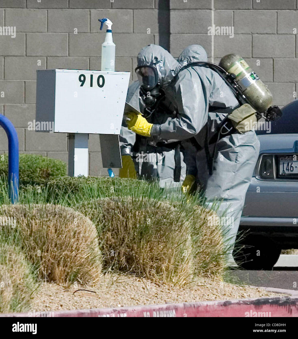Oct 22, 2008 - Gilbert, Arizona, USA - Gilbert fire fighters dressed in ...