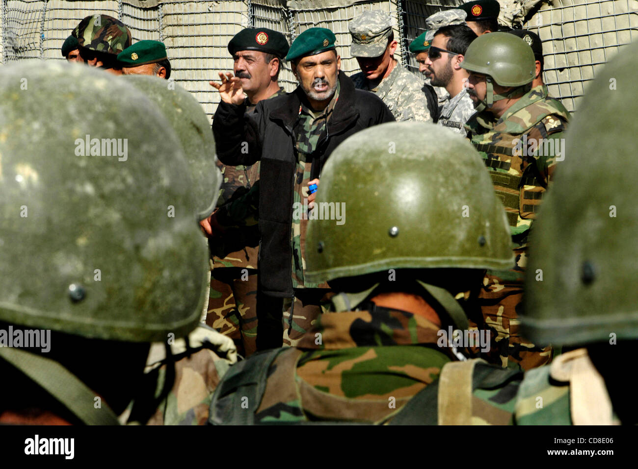 Oct 24, 2008 - Paktya, Afghanastan - 203rd Corps Commander of the ...