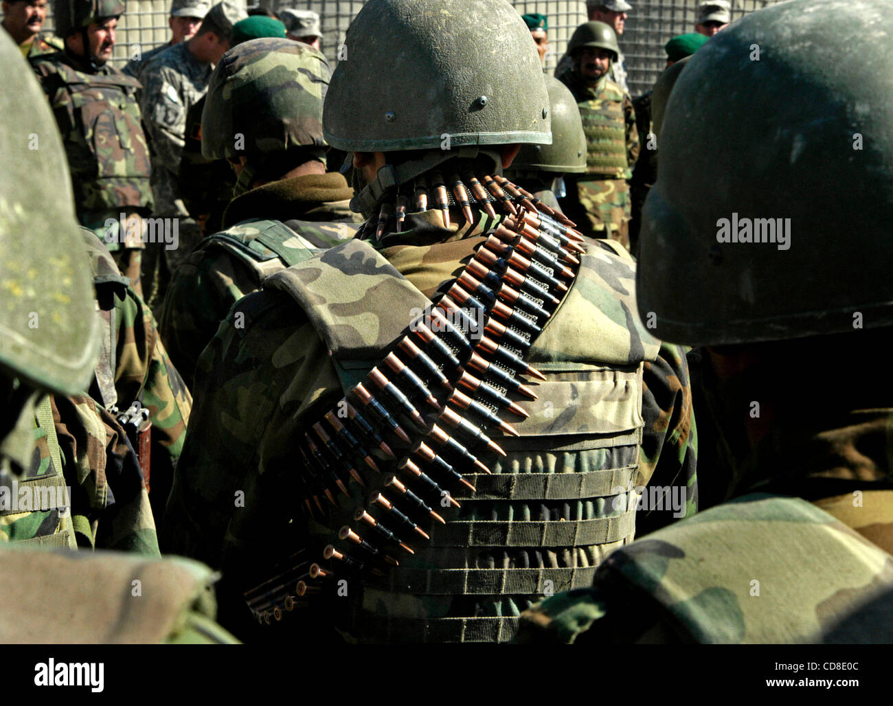 Oct 24, 2008 - Paktya, Afghanastan - Afghan soldiers at Combat Outpost ...