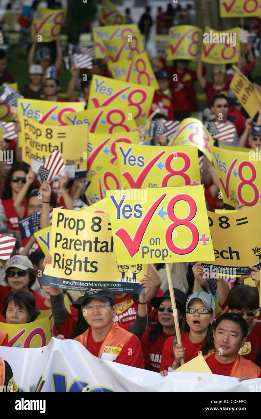 Thousands of supporters of Proposition 8 join the Multi-Ethnic Groups ...