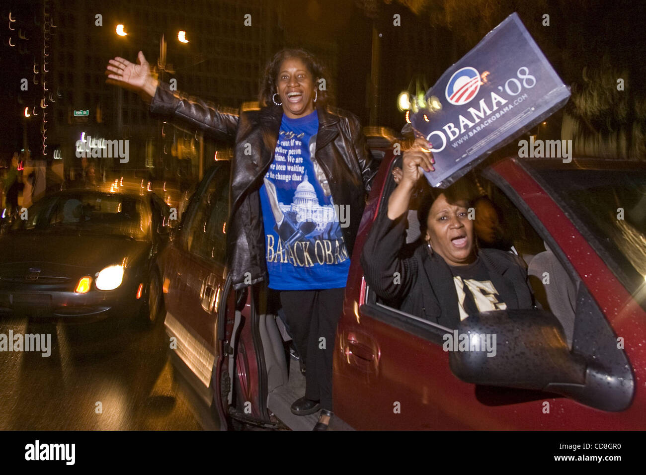 Supporters u s president elect hi-res stock photography and images - Alamy