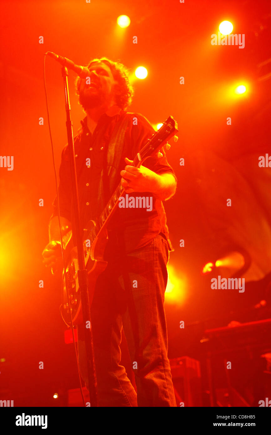 Drive By Truckers performing at Terminal 5 on November 6, 2008 ...