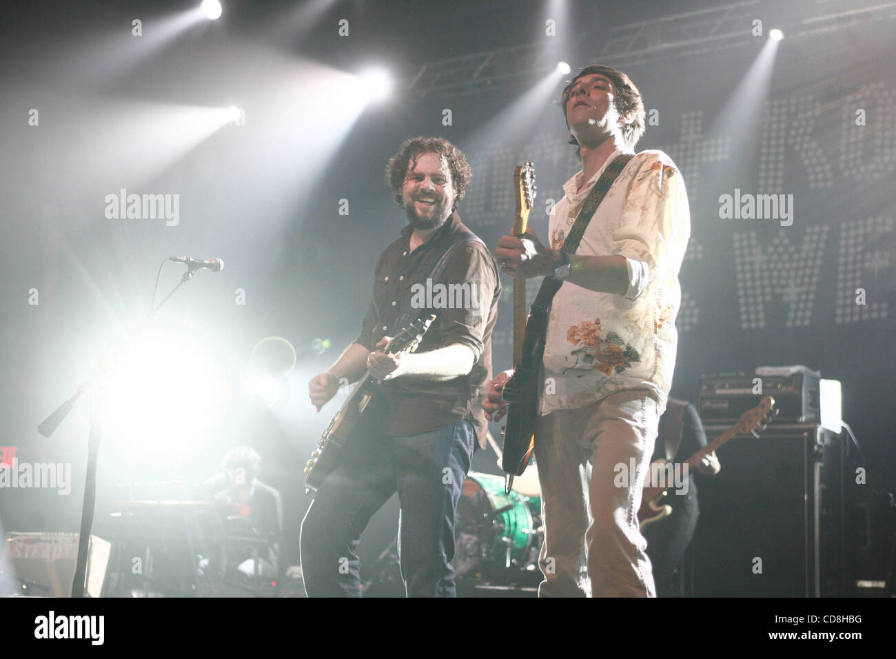 Drive By Truckers performing at Terminal 5 on November 6, 2008 ...