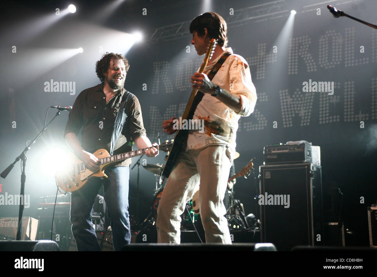 Drive By Truckers performing at Terminal 5 on November 6, 2008 ...