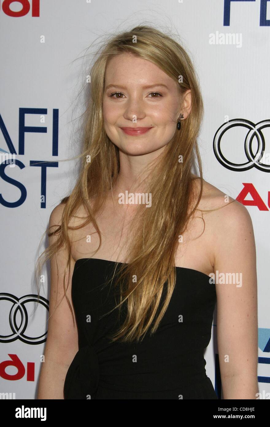 Mia wasikowska hi-res stock photography and images - Alamy