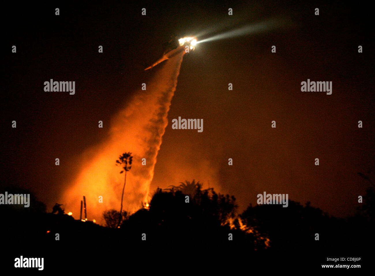 Santa barbara california firefighting hi-res stock photography and ...