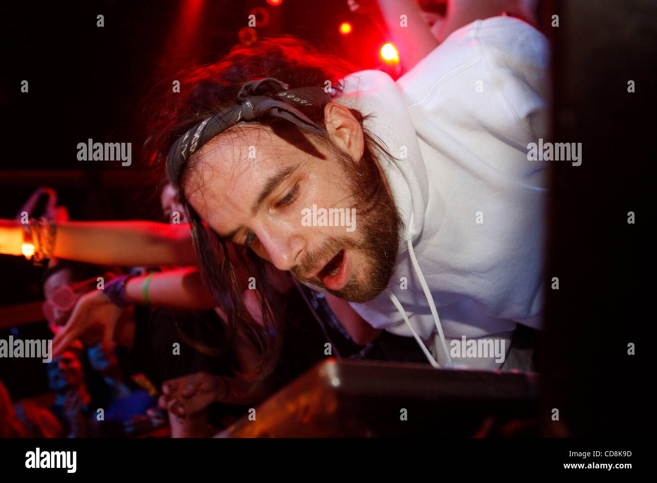 Girl Talk is the stage name of musician Gregg Gillis (beard and ...
