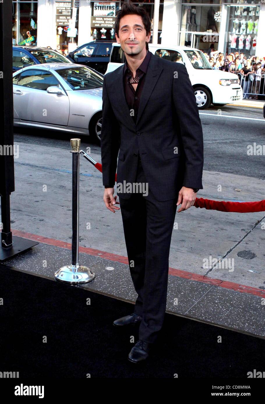Adrien brody premiere of splice hi-res stock photography and images - Alamy