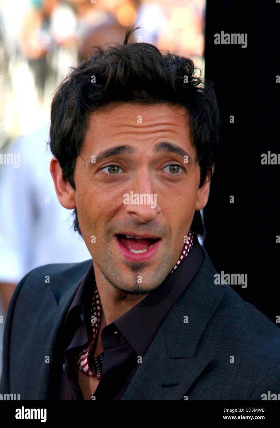 Jun. 02, 2010 - Los Angeles, California, U.S. - Adrien Brody.''Splice ...