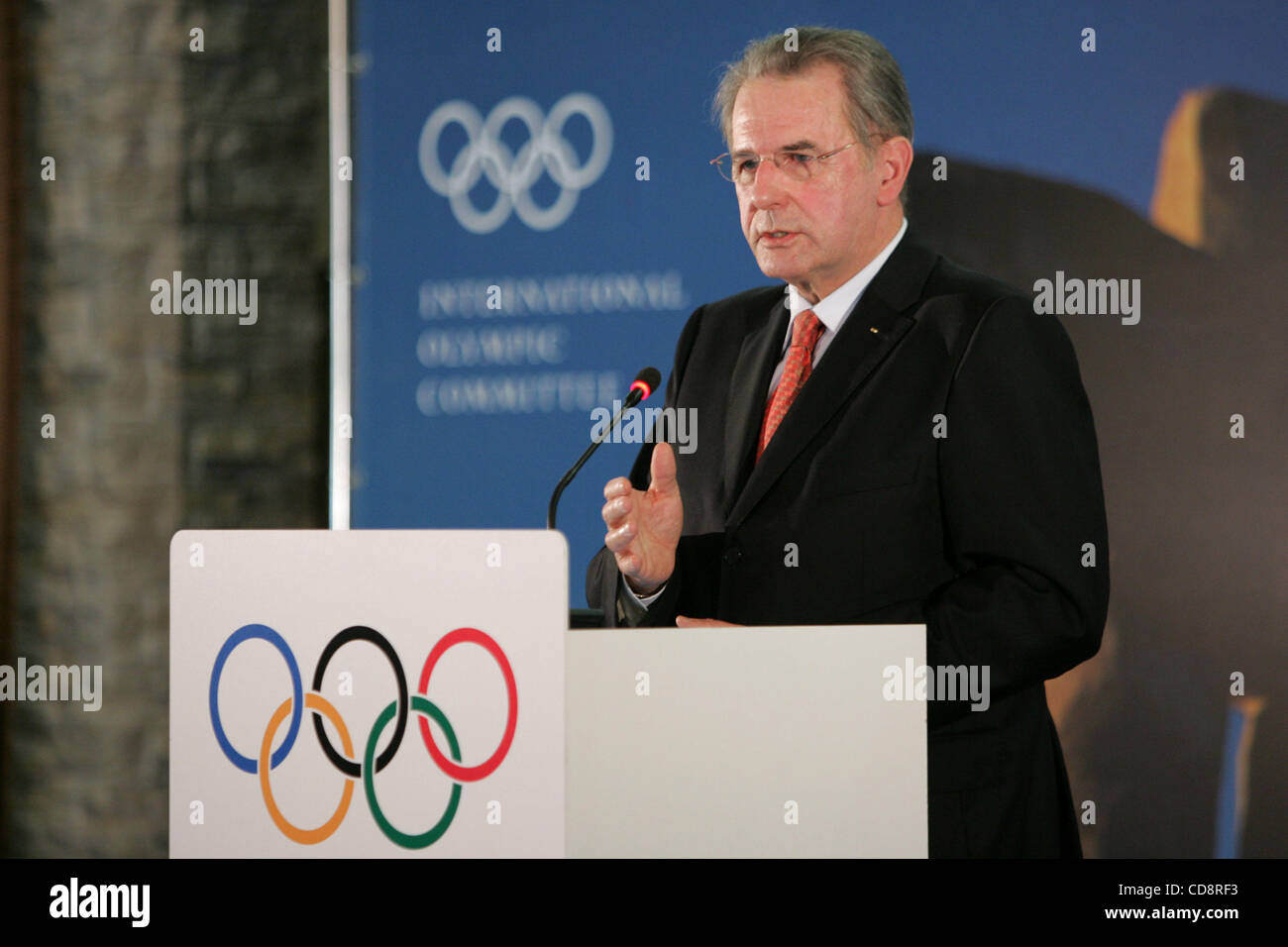 International Olympic Committee President Jacques Rogge visits Sochi ...