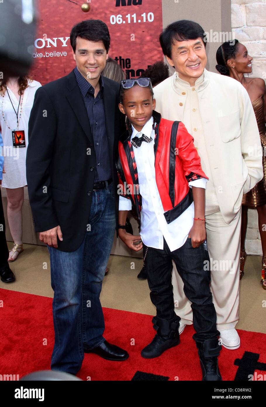 Jun. 07, 2010 - Los Angeles, California, U.S. - Ralph Macchio, Jaden ...