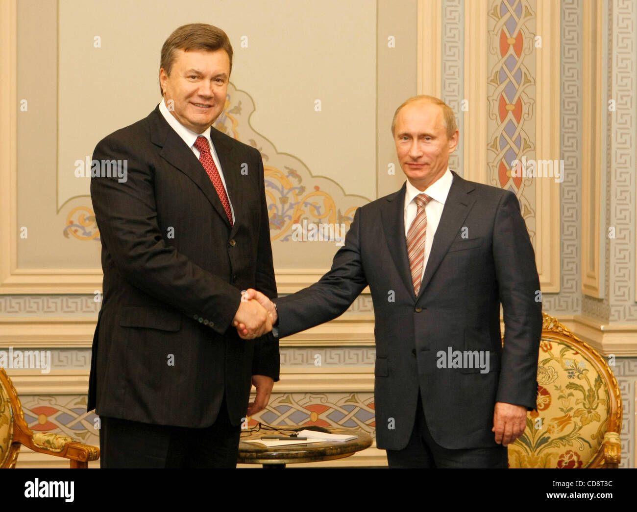 Viktor Yanukovych And Putin