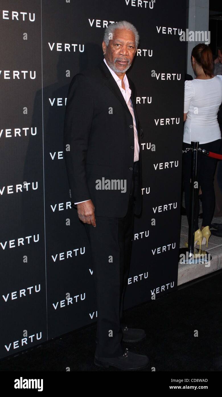 Jun. 09, 2010 - Los Angeles, California, U.S. - Morgan Freeman.Vertu ...