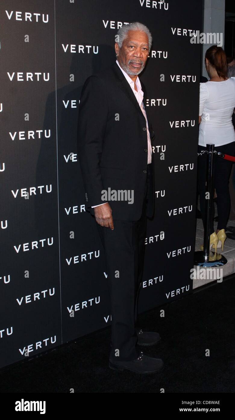 Jun. 09, 2010 - Los Angeles, California, U.S. - Morgan Freeman.Vertu ...