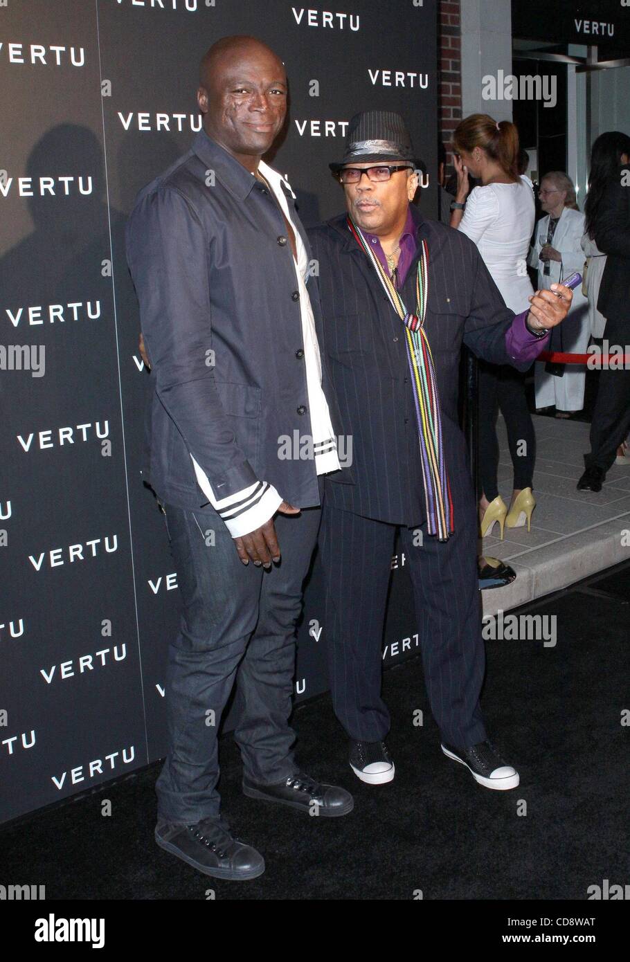 Jun. 09, 2010 - Los Angeles, California, U.S. - Seal and Quincy Jones ...