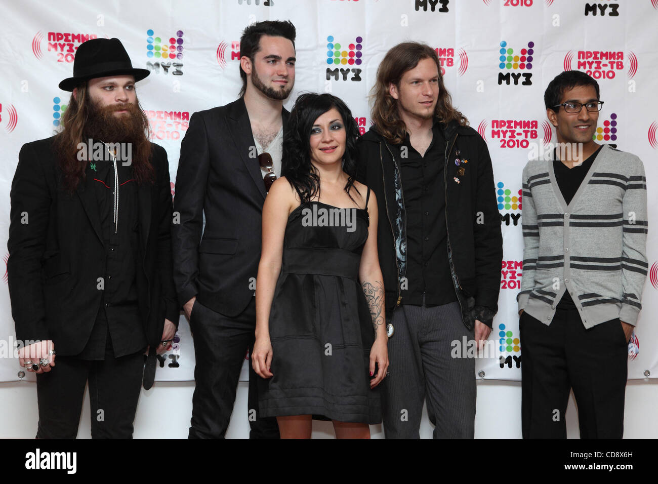 American rock band flyleaf attending hi-res stock photography and ...