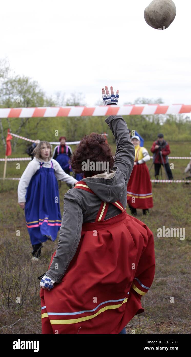 Jun 13, 2010 - Lovozero, Murmansk, Russia - Russian federation held XXV ...
